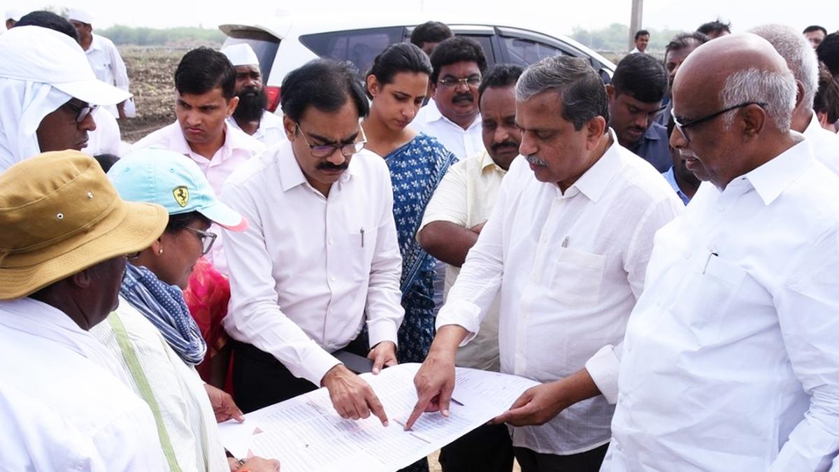 Andhra Pradesh: Chief Minister Jagan Mohan Reddy is committed to distributing lands to the poor ...